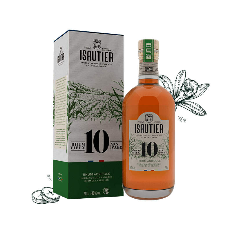 Rhum Vieux 10 ans | Maison Isautier